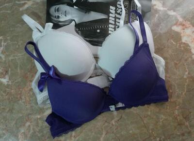 牛奶丝模杯上薄下厚65b70a文胸