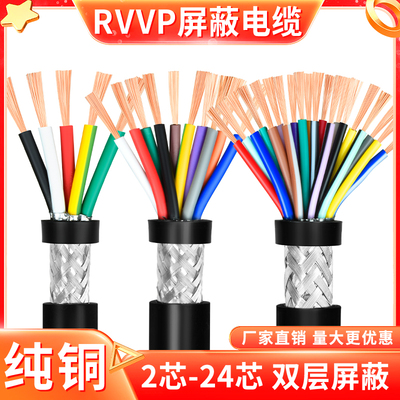 屏蔽线RVVP2345多芯