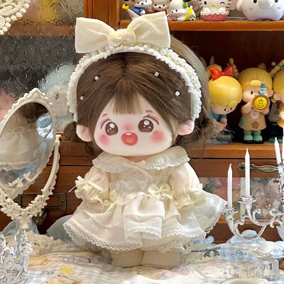 【3243人收藏】20cm娃衣20厘米棉花娃娃衣服套装无属性玩偶衣服换