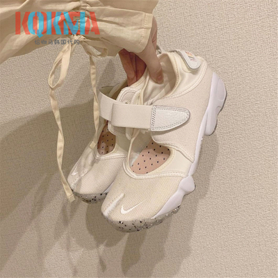 Nike耐克Air Rift女子复古休闲运动魔术贴分趾忍者鞋 DJ4639 121