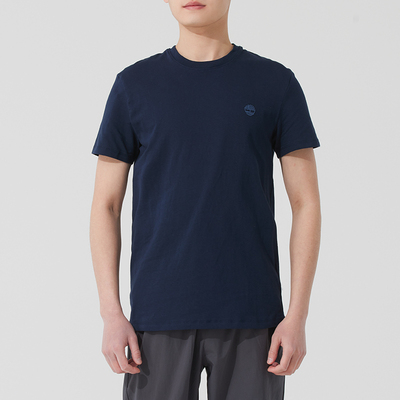 添柏岚官方男装短袖2025春秋新款户外休闲徒步透气修身T恤A2EKJ