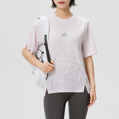阿迪达斯短袖女装春夏新款ADIZERO T TE W透气运动半袖T恤KE4397
