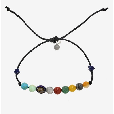 潮酷周边品牌Hot Topic太阳系星球线绳手链Planets Cord Bracelet