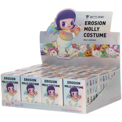 全新未拆泡泡玛特Molly侵蚀盲盒