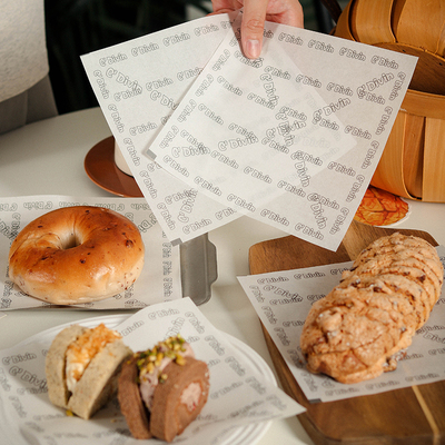 法文蛋糕油纸垫纸18x18烘焙防油纸吸油隔油托盘餐盘纸一次性垫纸