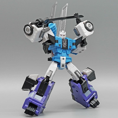 佳乐煌8808A六变忍者参谋六面兽战士变形小比例金刚机器人模型