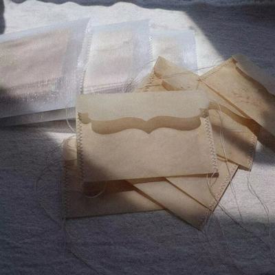 JUNK复古手帐自缝小信封