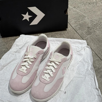 CONVERSE匡威 2025夏糖果粉Ttainer翻毛星箭休闲鞋德训鞋 A15069C