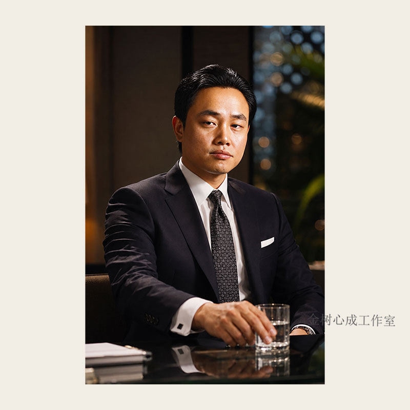 黄光裕海报励志人物墙面装饰画商业传奇商业企业家背景墙贴画定制