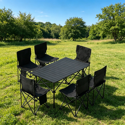 户外折叠桌便携式野餐桌子露营装备轻量桌椅套装摆摊烧烤蛋卷长桌