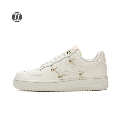 耐克NIKE AIR FORCE 1空军一号女子AF1多钩经典板鞋FV3654-111
