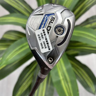 高尔夫球杆 二手正品Taylormade泰勒梅SLDR铁木杆3号19度小鸡腿R