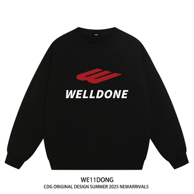 WE11DONECDG重磅加绒卫衣男女