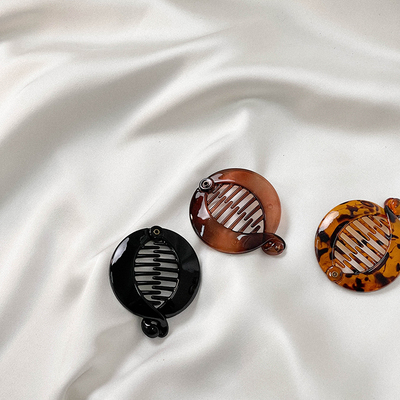 CAPS KOREA｜耐用防滑高马尾发夹不拉扯头发小鱼香蕉夹韩国气质女