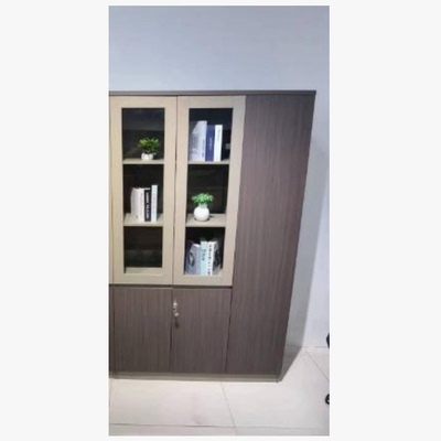 书柜LDR3系H-3081三门办公室木质柜文件柜资料柜1200*400*2000mm