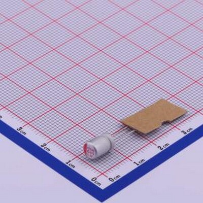 6R3ARCP271M05X7PFBT 固态电容 270uF ±20% 6.3V 插件,D5xL7mm