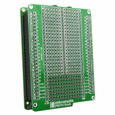 MIKROE-767【BOARD MIKROMEDIA PROTO SHIELD 】