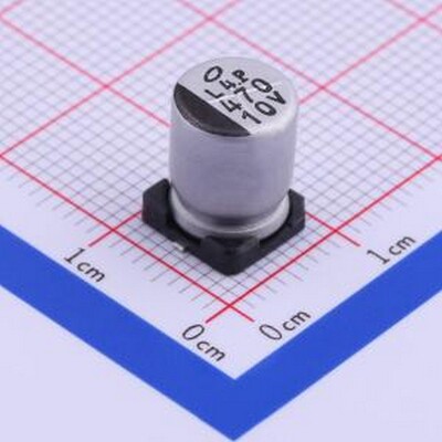 UWT1A471MNL1GS 贴片型铝电解电容 470uF ±20% 10V SMD,D8xL10mm