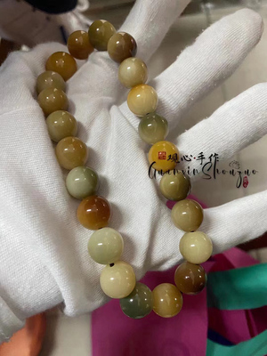 菩提根手串纯手工打磨天然