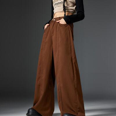 拓谷2025春潮牌阔腿长裤休闲裤