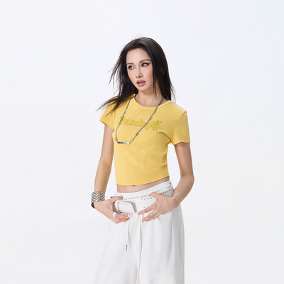 拓谷辣妹风短袖T恤显瘦小个子