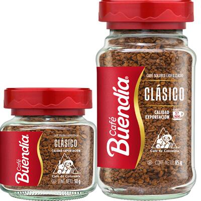 博恩Buendia咖啡哥伦比亚进口冻干黑咖啡粉原味速溶100%阿拉比卡