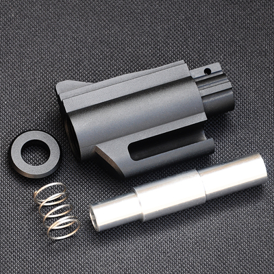 小月亮ZP5配件左轮玩具软弹金属头纯铜弹壳夹弹器退弹星