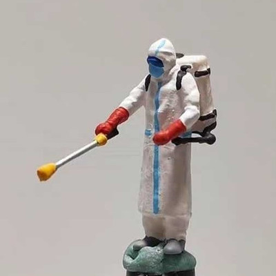 Nano Banana Grok Tripo3d AI Meshy图片生成3D打印防疫消毒医生