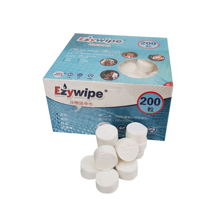 Ezywipe一次性压缩毛巾纯棉