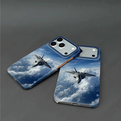 F22战机巡航硬壳磨砂磁吸手机壳适用苹果iphone17promax华为VIVOX200至尊P70PRO三星S25PLUS三星S25ULTRA