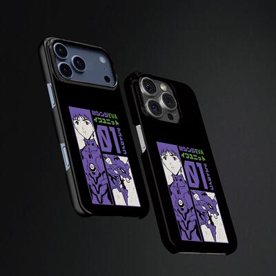 EVA真嗣初号机硬壳磨砂磁吸手机壳适用苹果iphone17promax华为OPPOFINDX9PRO荣耀500promate80proP70PRO