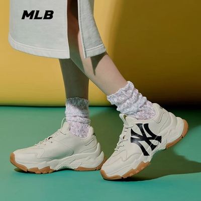 MLB老爹鞋新款休闲厚底男女情侣