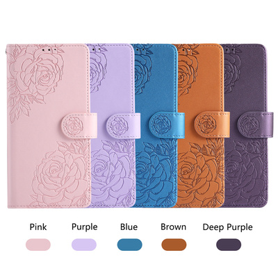 适用于oppoReno系列保护套蔷薇花