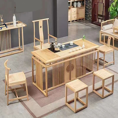 茶桌椅家用茶台禅意简约现代
