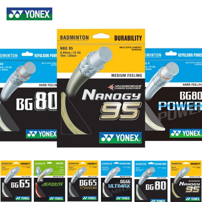 尤尼克斯羽毛球拍线高弹耐打