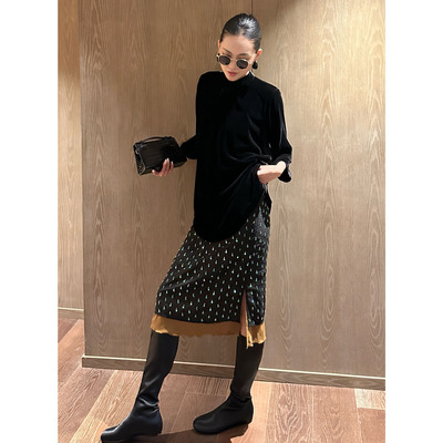 AME海盐特调半裙小众设计