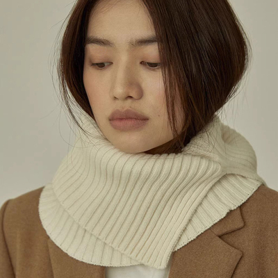 秋冬开叉脖套男女通用