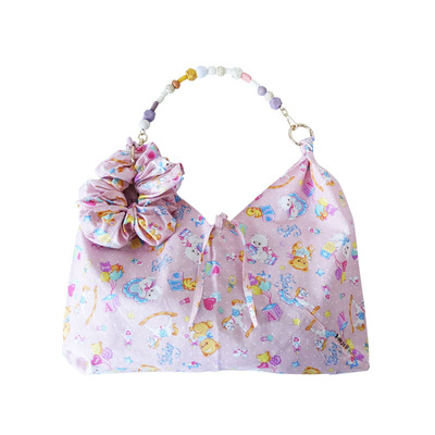 HUJI祤集手提单肩包POPOLO可爱印花