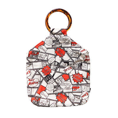 HUJI祤集Amber手提包插画funny