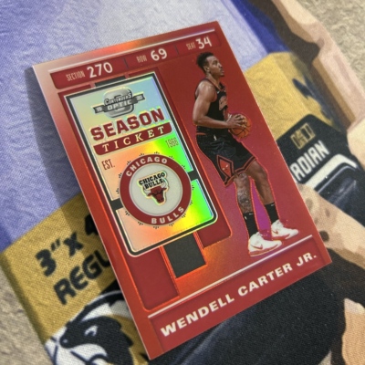 【iR】NBA球星卡 Panini 温德尔 卡特 Wendell Carter Jr 折射卡