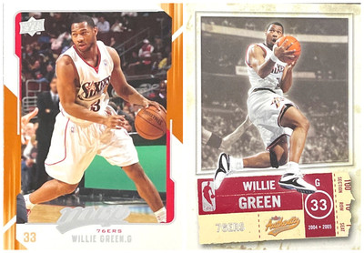 【iR】NBA球星卡 UD Upper Deck 威利 格林 Willie Green 普卡
