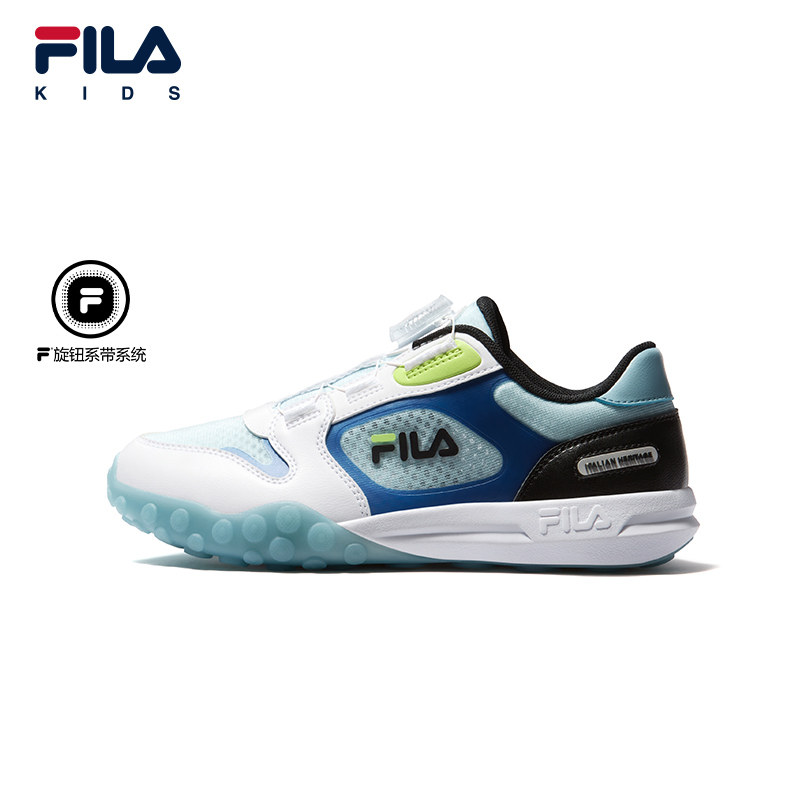 FILA KIDS斐乐童鞋儿童跑步鞋夏季款男女大童旋钮复古跑鞋gara
