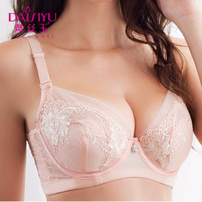 夏季文胸薄杯大码蕾丝隐形内衣