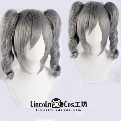 偶像大师 灰姑娘女孩 神崎兰子 cosplay假发高温丝双虎卡