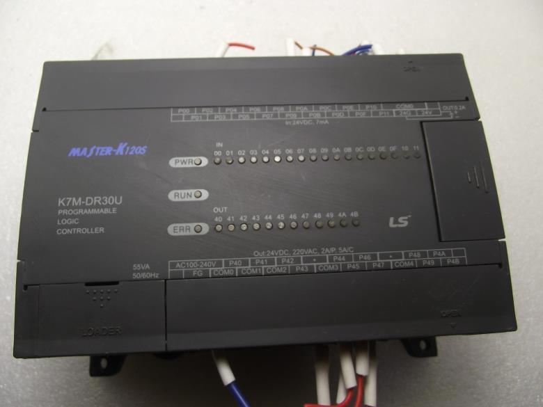 K7M-DR30U LS编程器LG 30点继电器输出PLC 成色新质保六个月