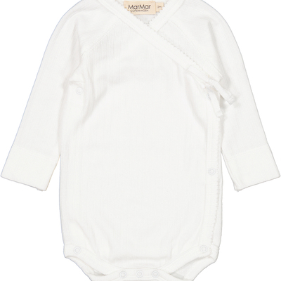 MarMar正品春秋新生儿罗纹莫代尔背心包屁衣/系带长袖连体服