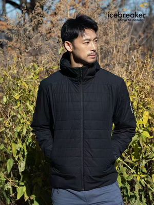 ic美丽诺羊毛男女女1360 MerinoLoft户外运动滑雪防泼水棉服外套