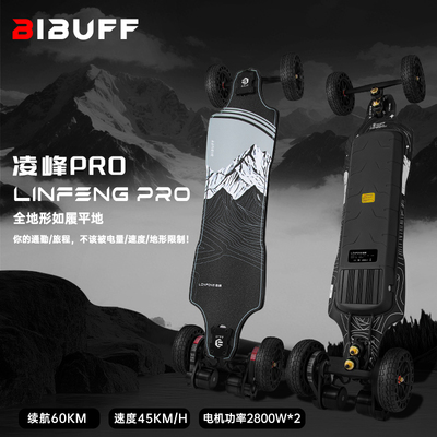 入门高续航全地形电动滑板