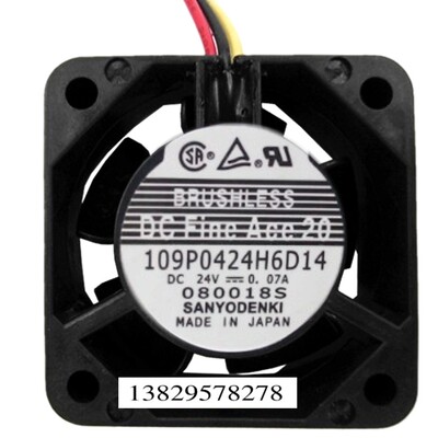 A90L-0001-0385#A 109P0424H6D14 24V 原装发那科FANUC 系统风扇