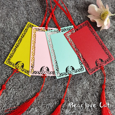 节日祝福许愿卡心愿吊卡手写吊牌